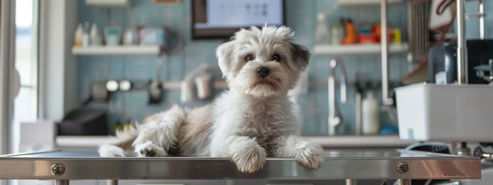 How to Use a Dog Grooming Table Without Stressing Your Dog — Puppy ...