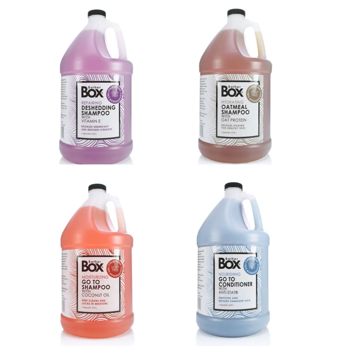 Lakeside Bather Box Four Pack Shampoo & Conditioner | Puppy Fever Pro