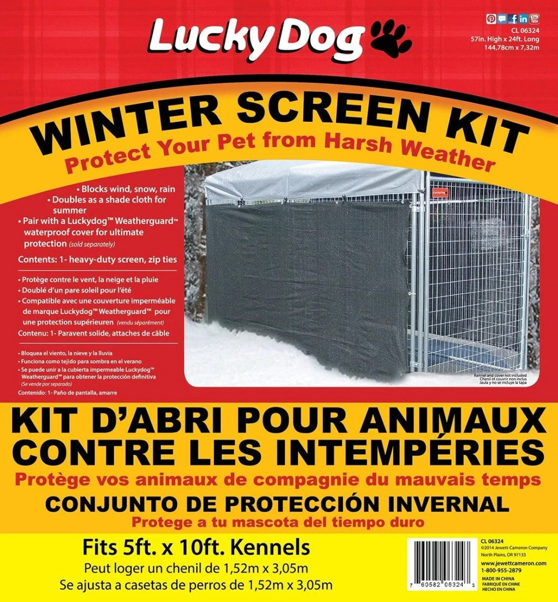 Lucky Dog Weatherguard™ Winter/Shade Screen Cloth with Grommets — Puppy ...